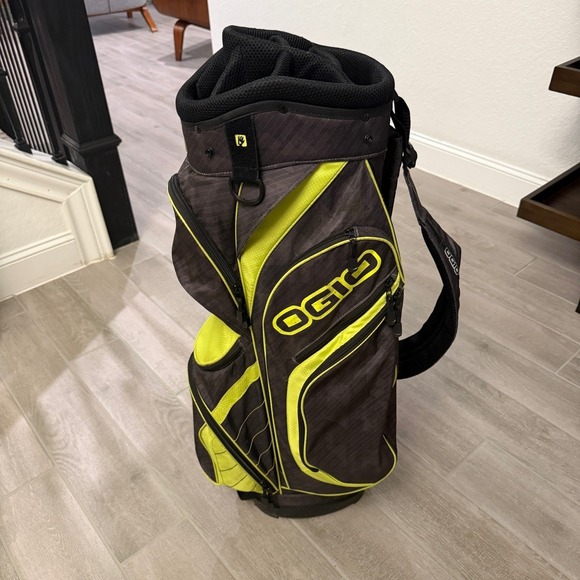 OGIO | Bags | Ogio 8way Divider Black Neon Yellow Synthetic Golf Cart ...